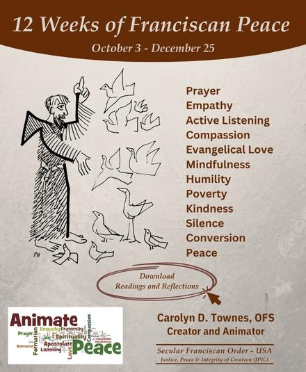 12 Weeks of Franciscan Peace (440 × 535 px) – Secular Franciscan Order ...