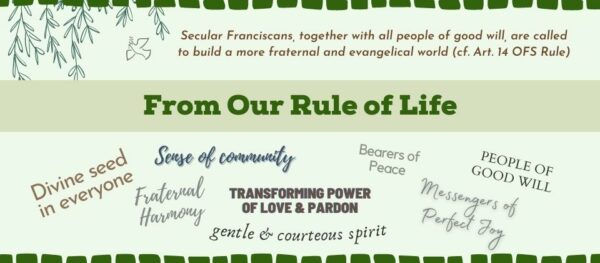 Ecumenical / Interfaith Committee – Secular Franciscan Order – USA