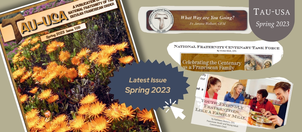 TAU-USA Spring 2023 Slider-rev – Secular Franciscan Order – USA